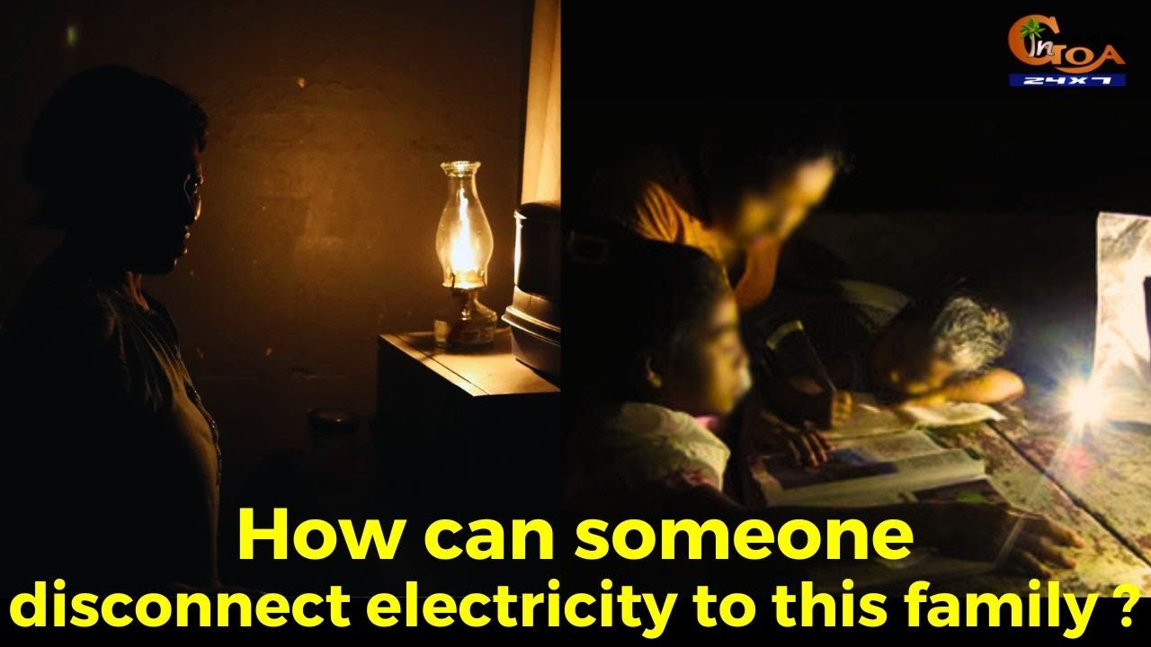 #Shocking- How can someone disconnect electricity to this family? - YouTube