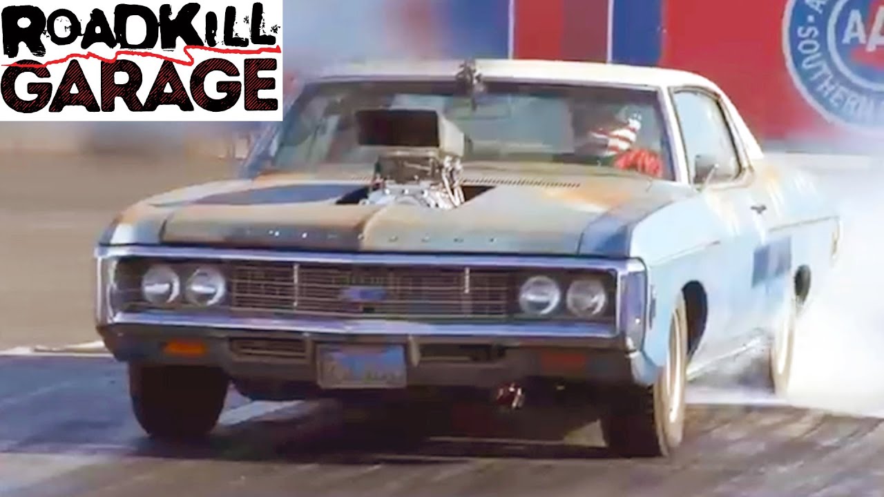The Crusher Impala! New Engine & Burnouts | Roadkill Garage ...