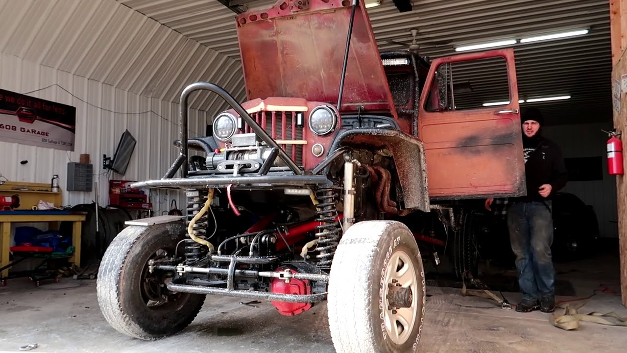 6.0L LS Swapped Willys Jeep ! Dyno Tuning ! HpTuners Custom Tune . Ls ...