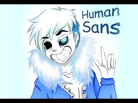 Undertale Human Sans - speedpaint - YouTube