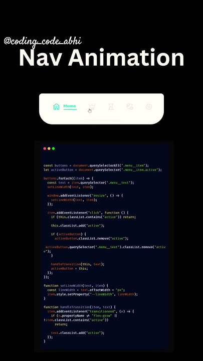 Nav Animation 🚀🚀🚀🚀🚀 Css Htmlcss Html5css3 Csstips Animation Programmer Csstrick Youtube