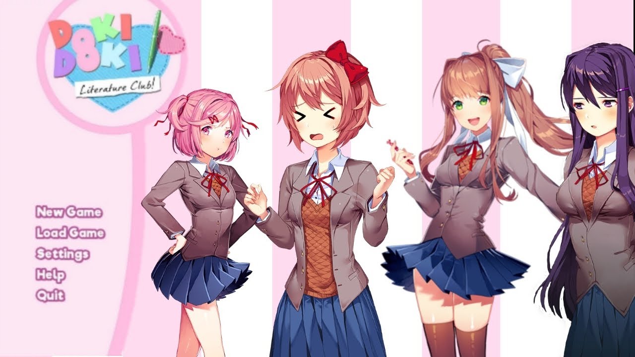 everyone is dumb meme ddlc - YouTube