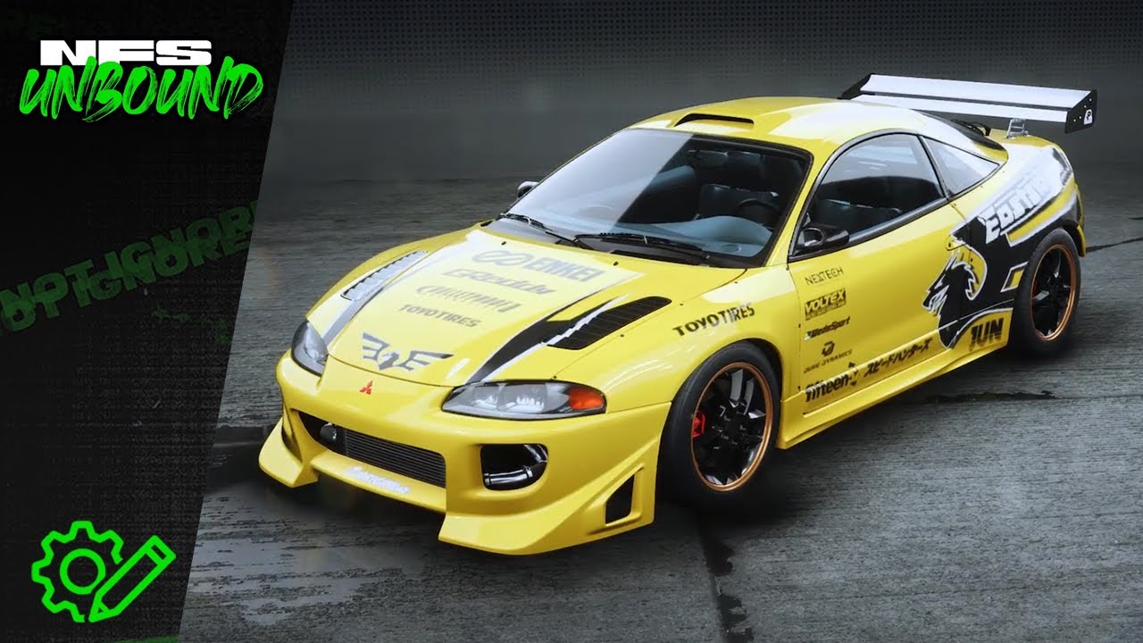 NFS Unbound - Customization: Mitsubishi Eclipse GSX 1999 - YouTube