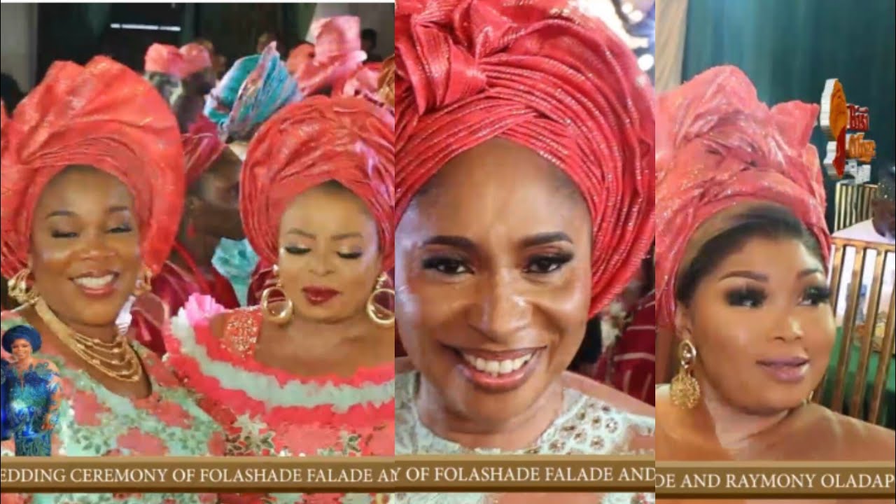 BEAUTIFUL FACES AT FOLASHADE AND RAYMOND OLADAPO TRADITIONAL WEDDING ...