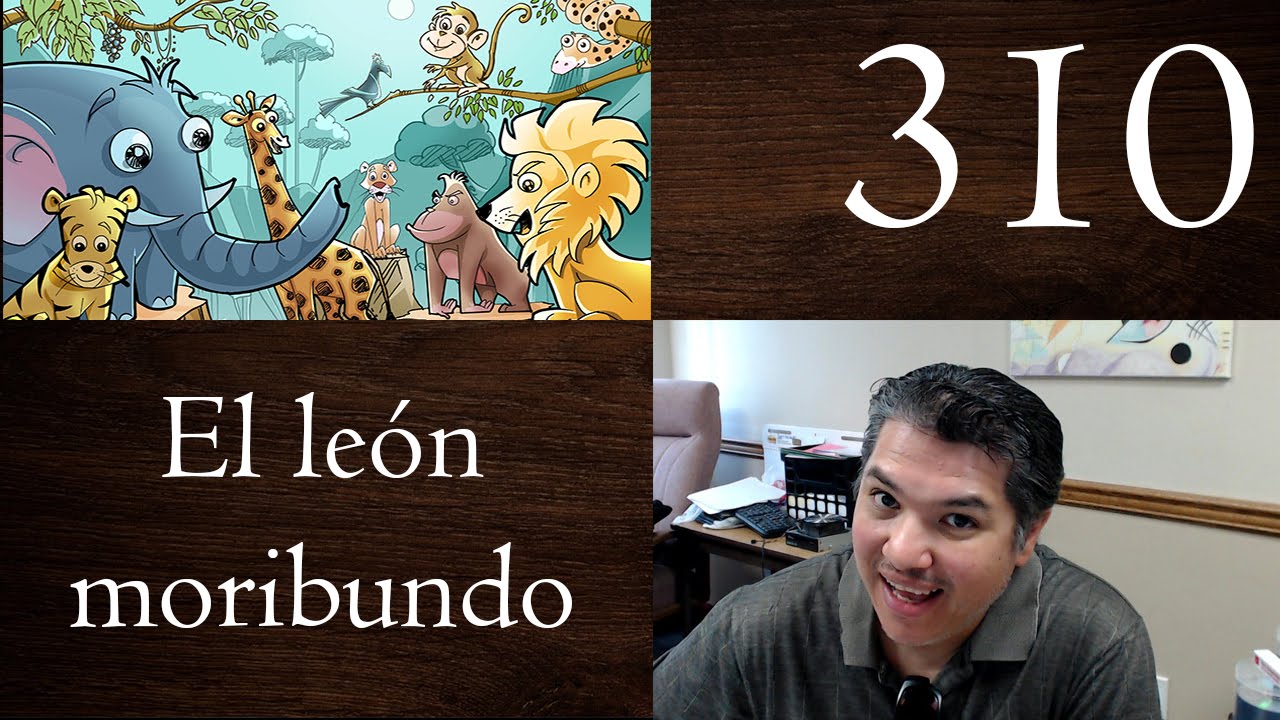 Esopo: 310 El león moribundo - YouTube