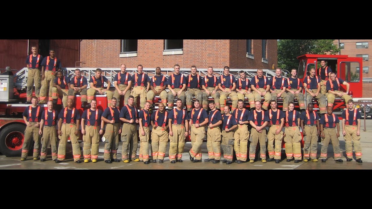 Cincinnati Fire Department - Recruit Class 109 - YouTube
