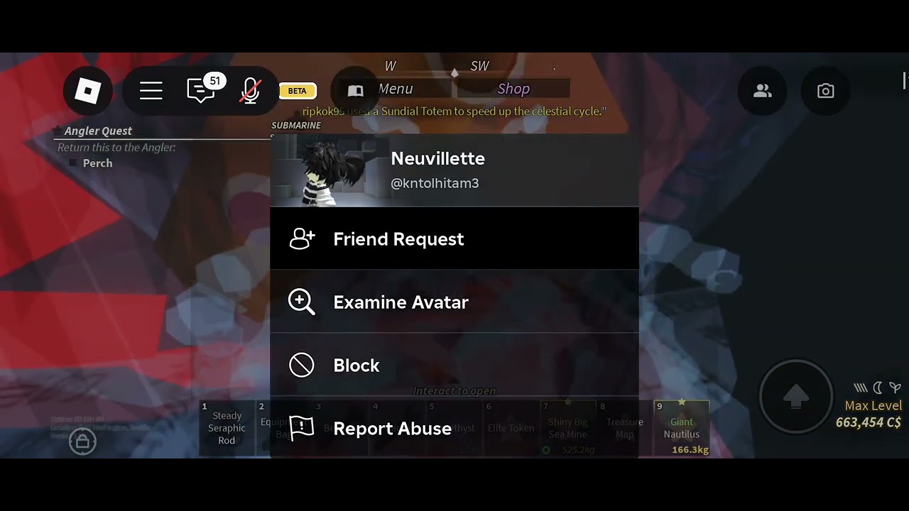 found a cheater in fisch - YouTube