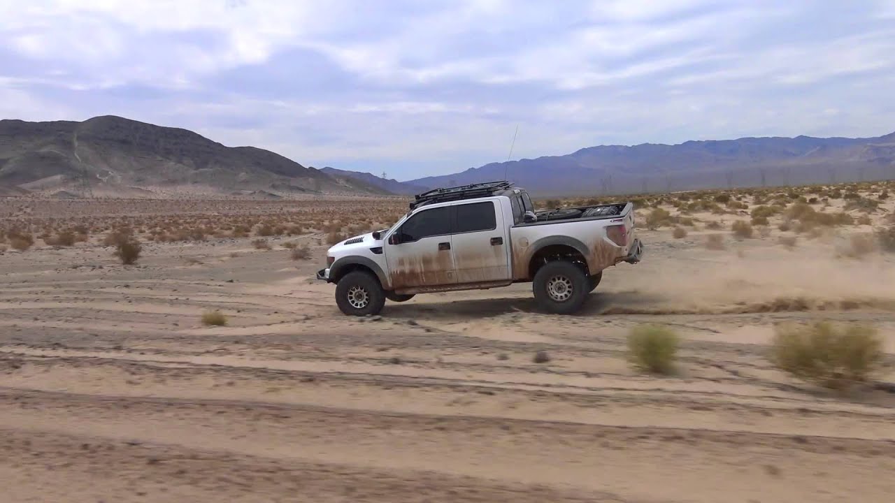 Ford Raptor mobbing with Icon RXT Suspension - YouTube