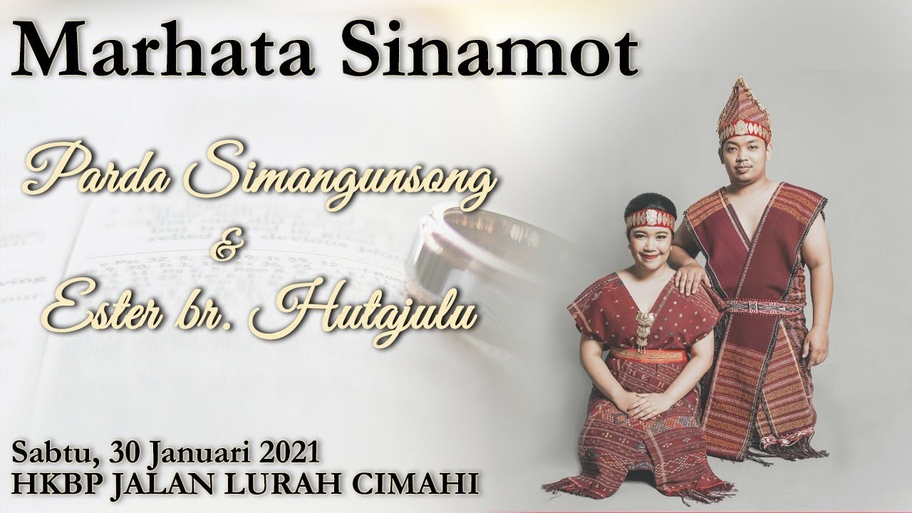 20210130 - Marhata Sinamot - Parda Simangunsong & Ester br. Hutajulu ...