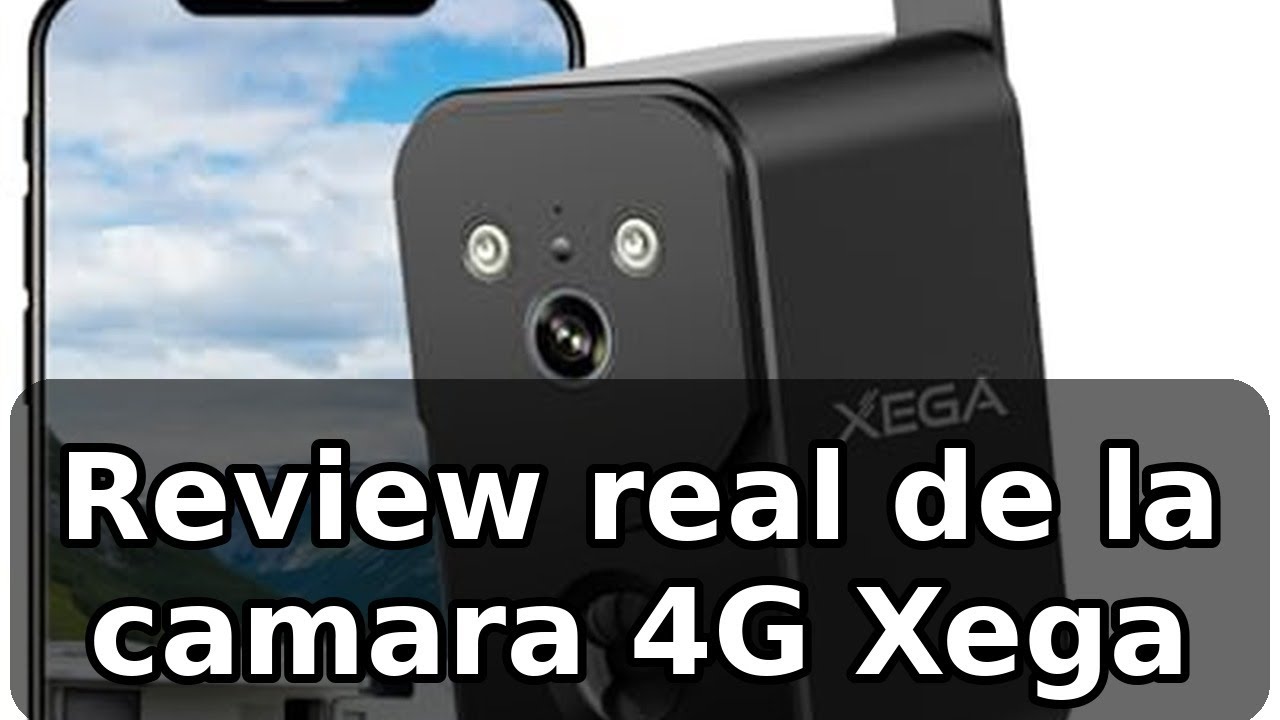 Review completa de la Xega XG-26-Black: cámara 4G LTE sin WiFi y ...