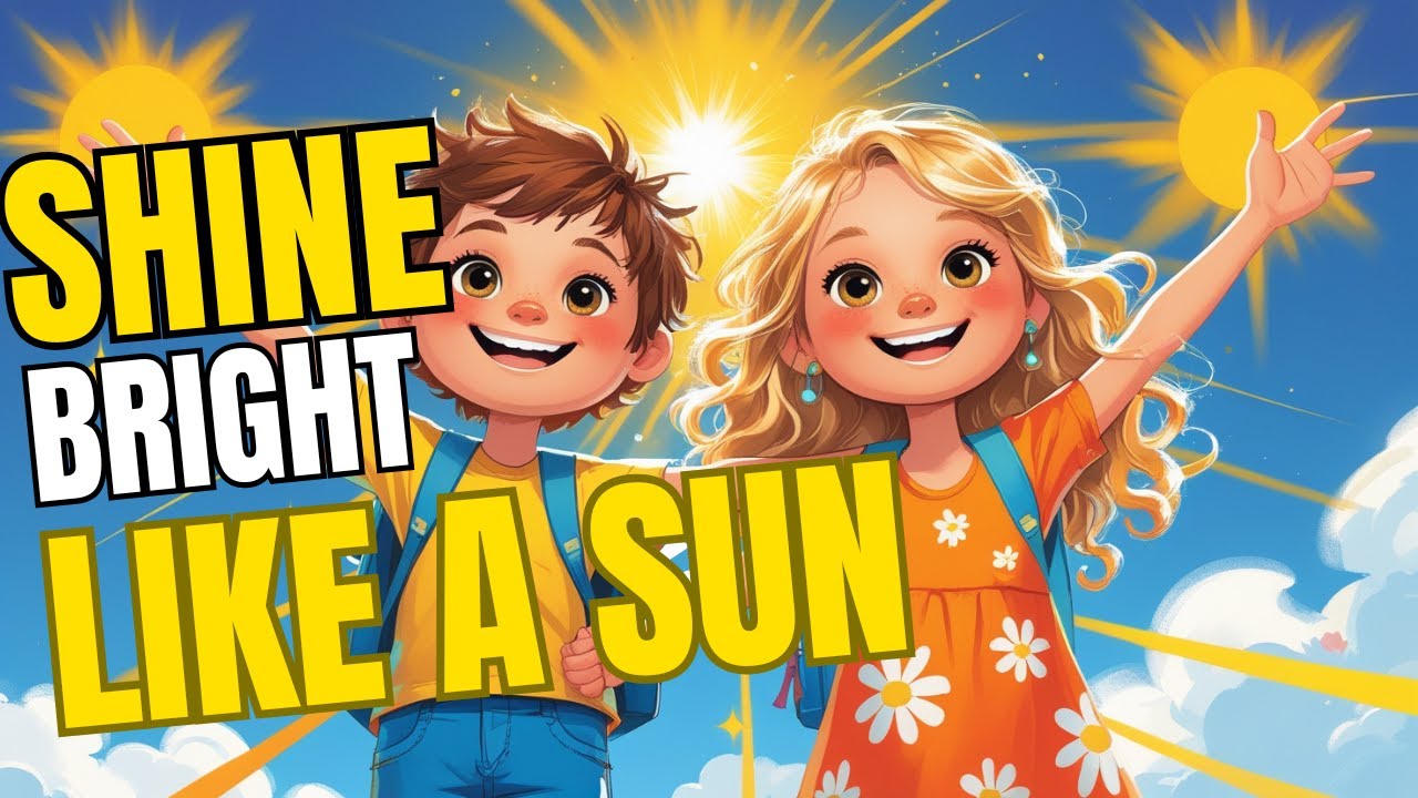 SHINE bright like a sun - empowering SONG for kids - YouTube