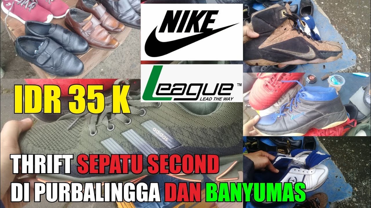Thrift Sepatu Second Di Purbalingga || Sepatu Second Murah Di Banyumas ...