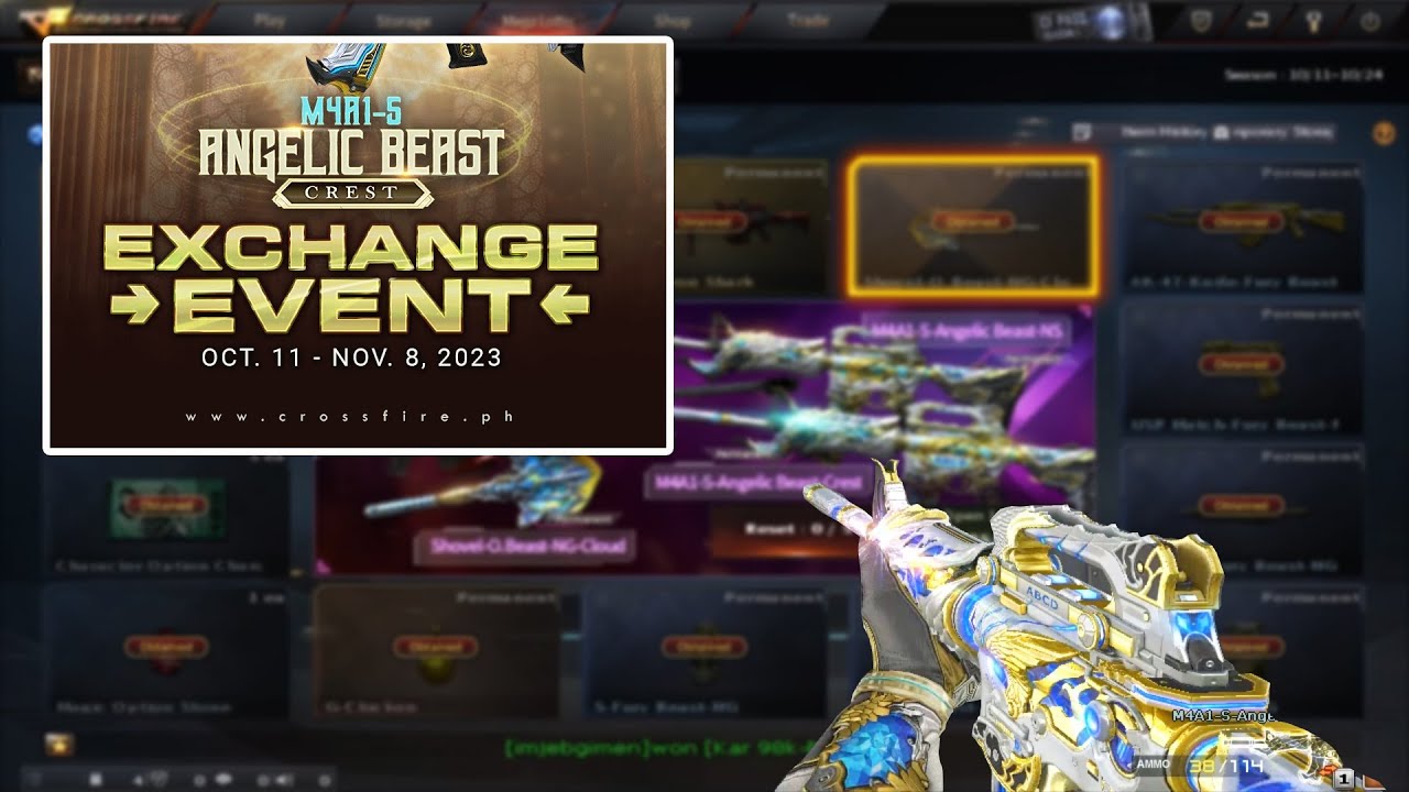 CFPH: Spin New VIP "M4A1-S-ANGELIC BEAST CREST" - Lapis Lotto [Jackpot ...