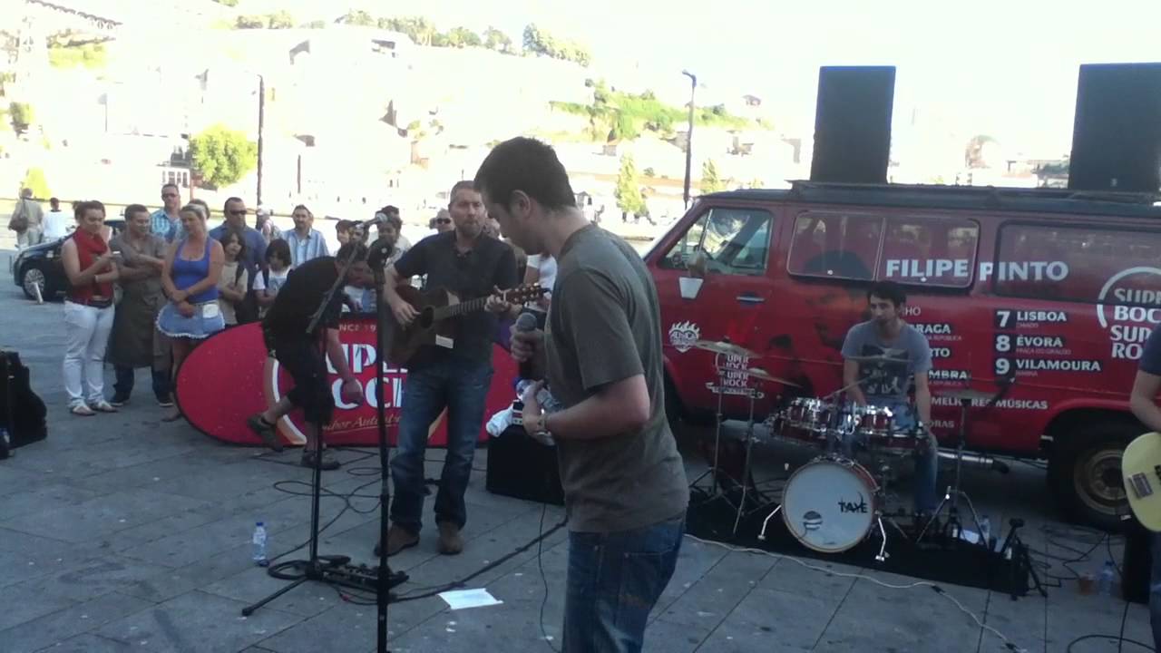 Filipe Pinto - "Porto Sentido" - Band in a Van - Ribeira do Porto 03/06 ...