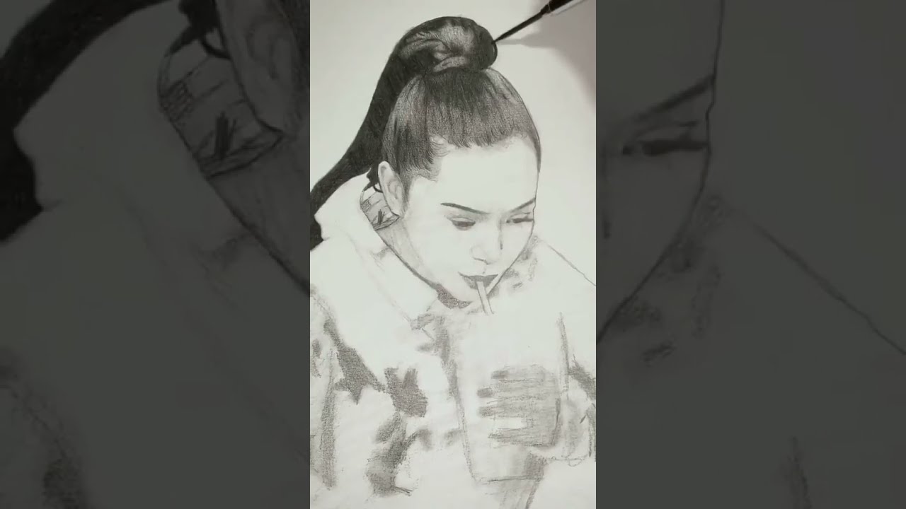 bella poarch drawing tutorial |build a b bellapoarch lyrics - YouTube