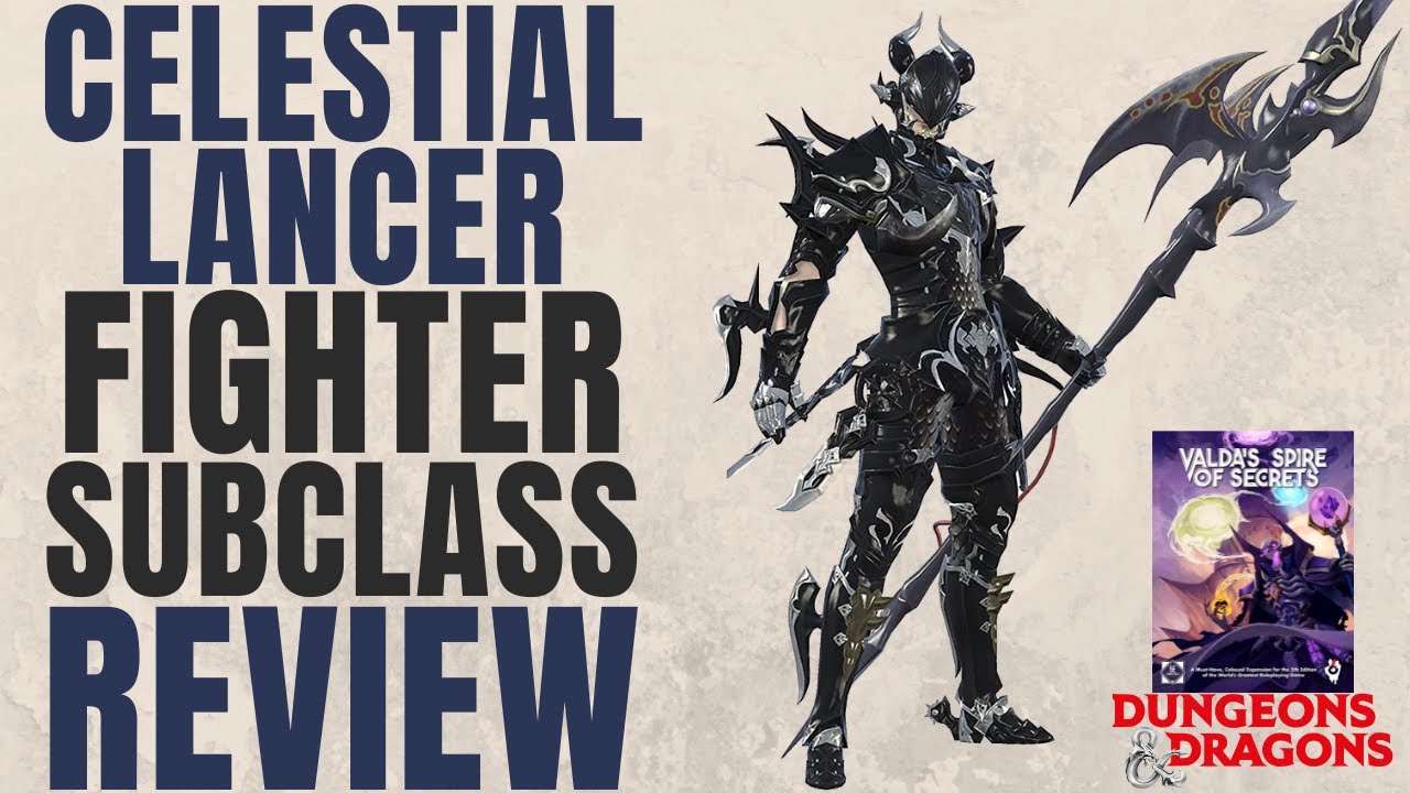 Celestial Lancer Fighter Subclass Review (Valda's Spire of Secrets) - D ...