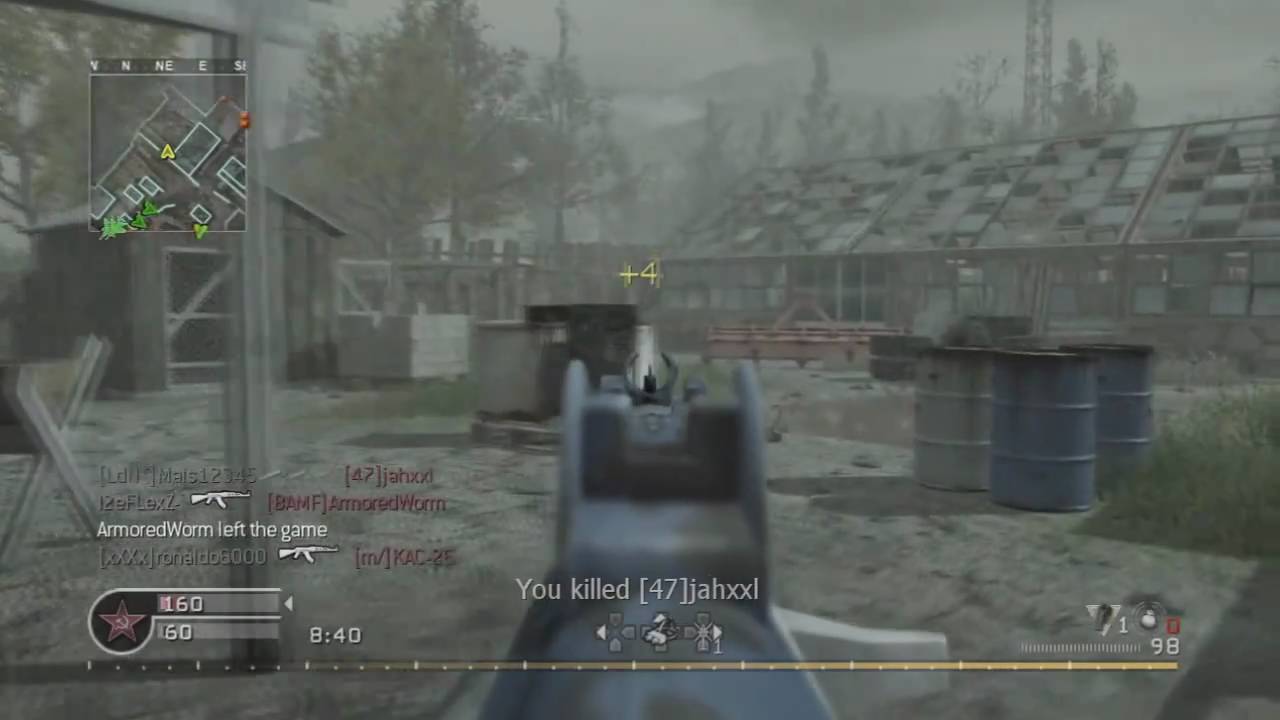 Call of Duty 4 Team Deathmatch on Downpour 33-5 (AK-74u) - YouTube