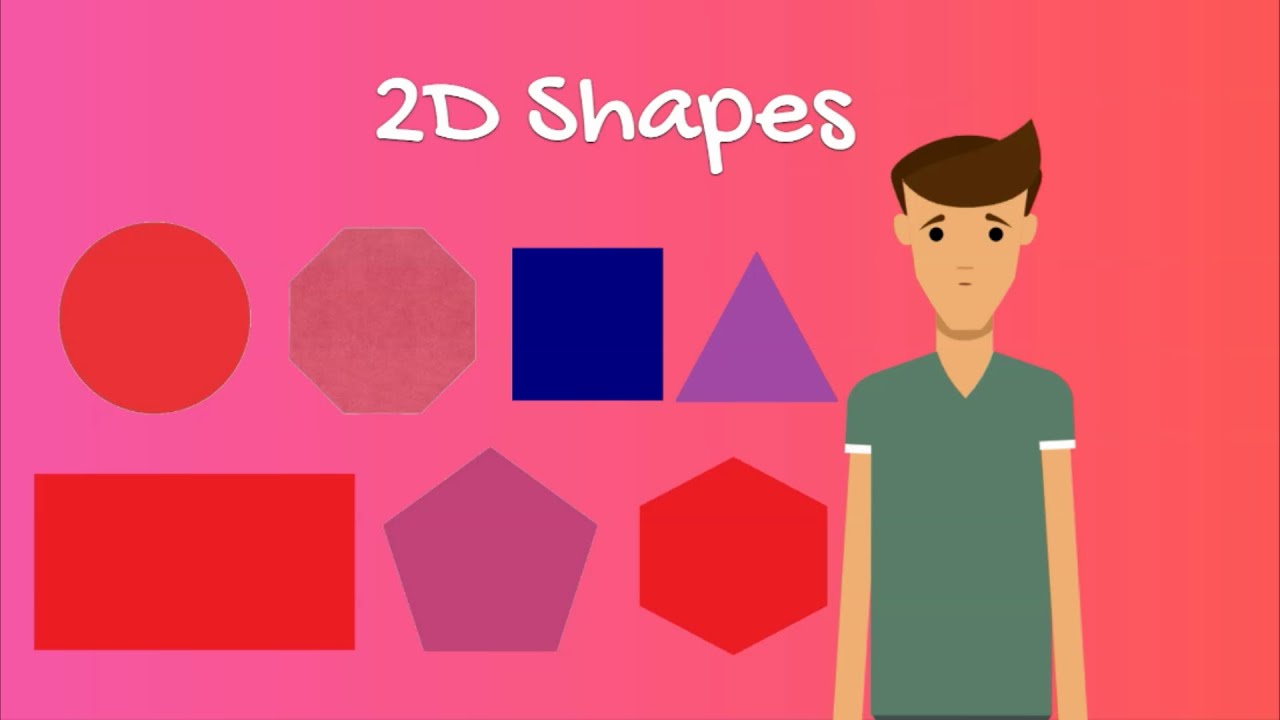 2D Shapes for kids | Learn with fun - YouTube