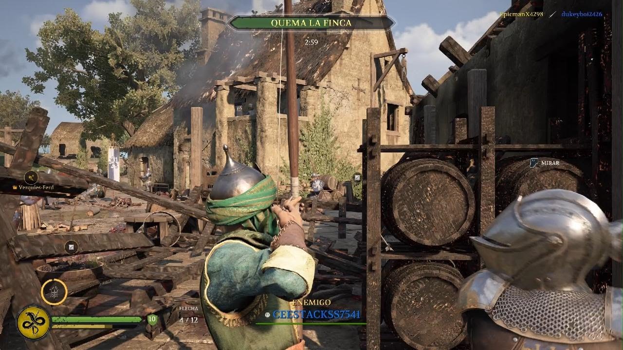 Chivalry 2 arquero de Tenosia - YouTube