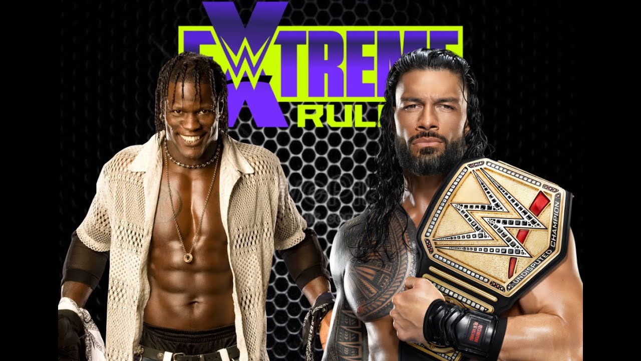 R-truth Vs Roman Reigns |Fall Count Anywhere Match |#wwe2k24#wwe # ...