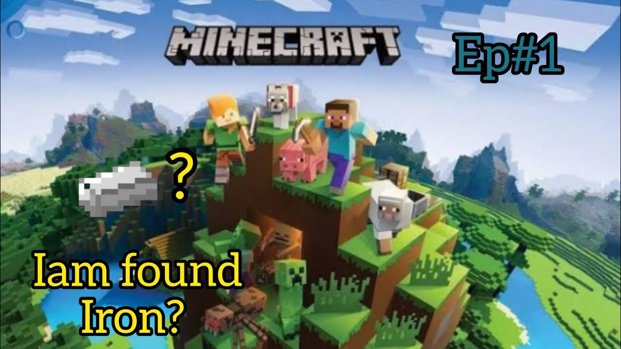 minecraft ep1i am found iron? # minecraft#Not_gamer_sad - YouTube