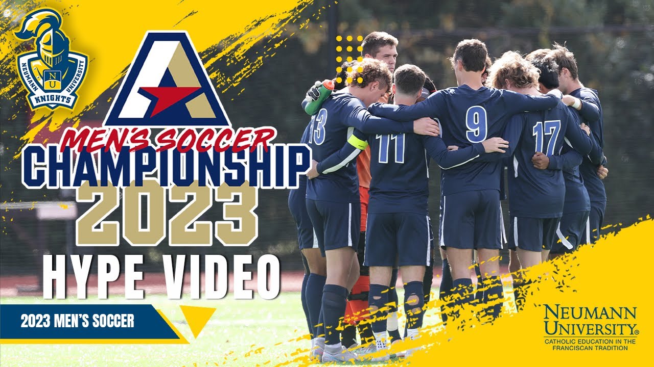 Neumann University Men's Soccer 2023 Atlantic East Championship HYPE ...
