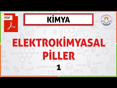 ELEKTROKİMYASAL PİLLER 1 (2020 AYT)(KİMYA VE ELEKTRİK)