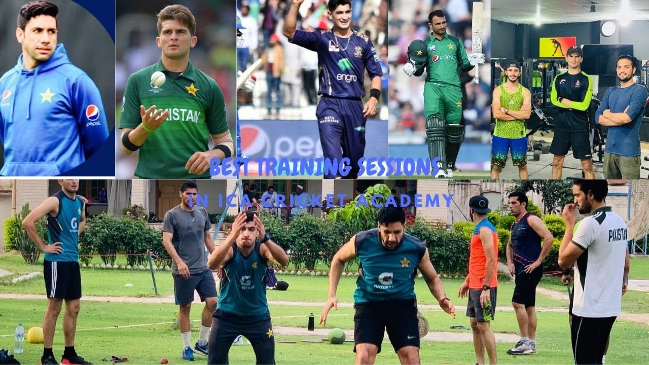 Best training session with Pakistan cricket stars - YouTube