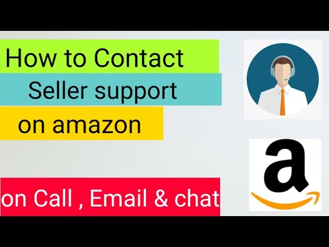 How to contact seller support in amazon - YouTube