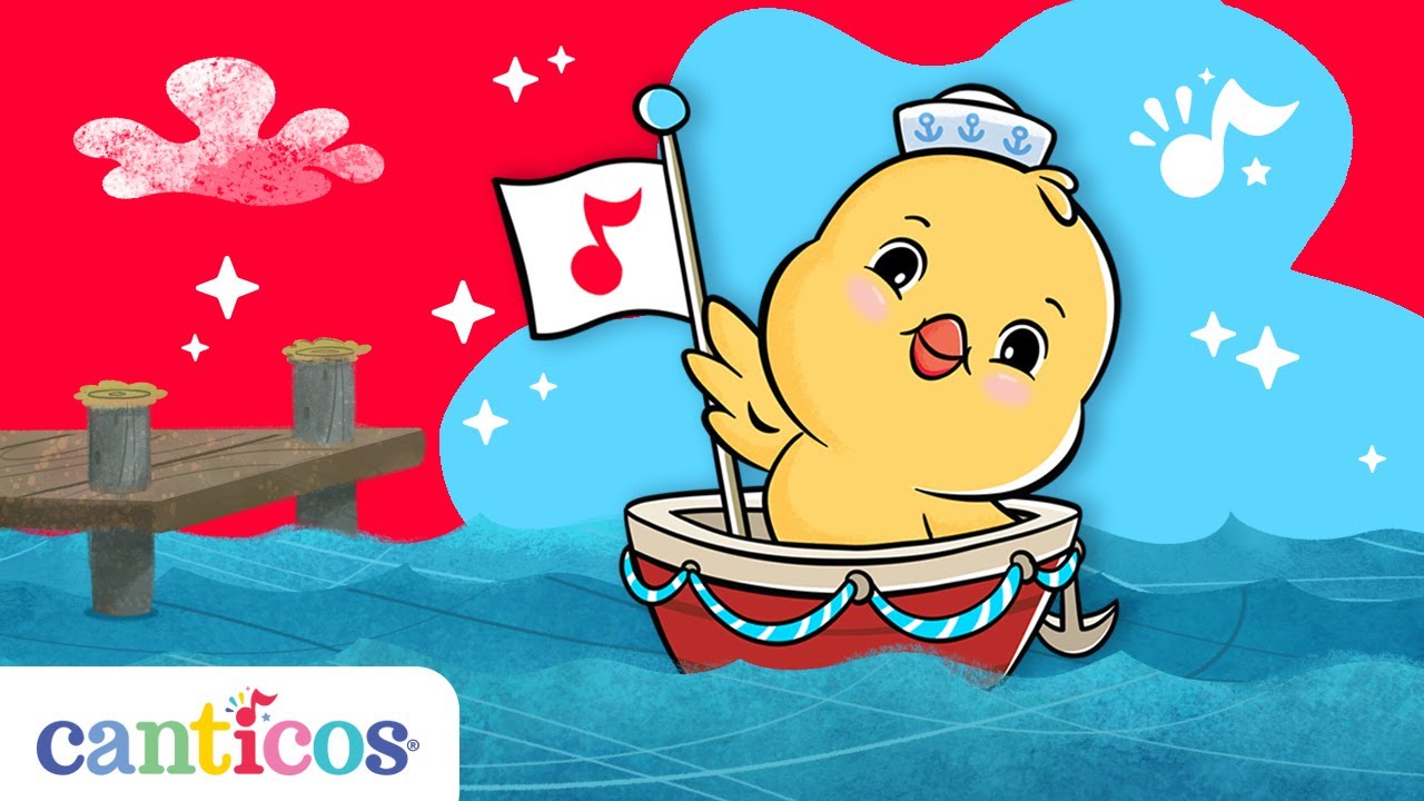 Canticos | Había una vez un Barquito Chiquitito / The Teeny Tiny Boat ...