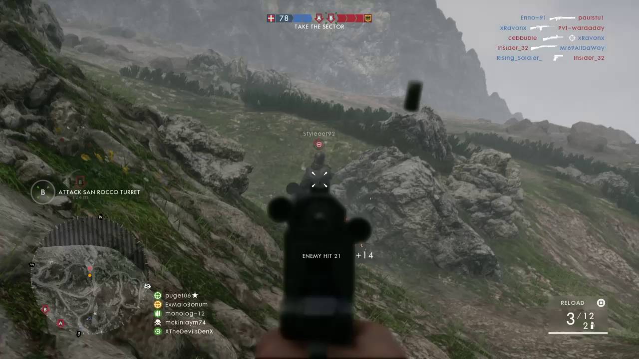 BF1 (PS4) - Pistol Beats Sentry Kit - YouTube