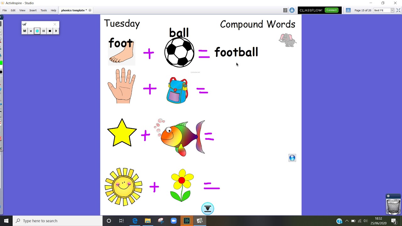 Elephants - Phonics Lesson - 30.06.20 - YouTube