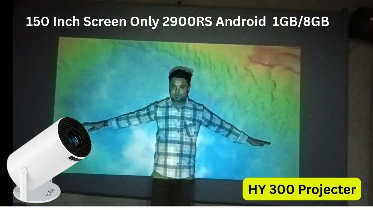 HY300 Projector | Best Android Smart Projector - 1/8GB | Best Smart ...