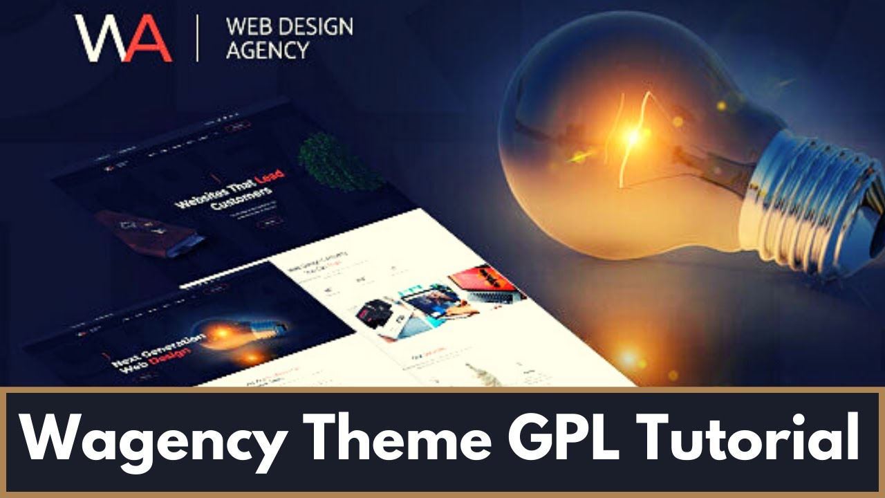 Wagency Theme GPL Demo Installation⚡️Activation Guide - Real GPL - YouTube