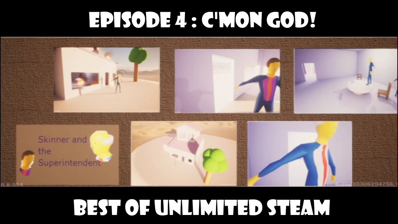 Best of Unlimited Steam (AI Generated Steamed Hams) | Episode 4 : C'mon God! - YouTube