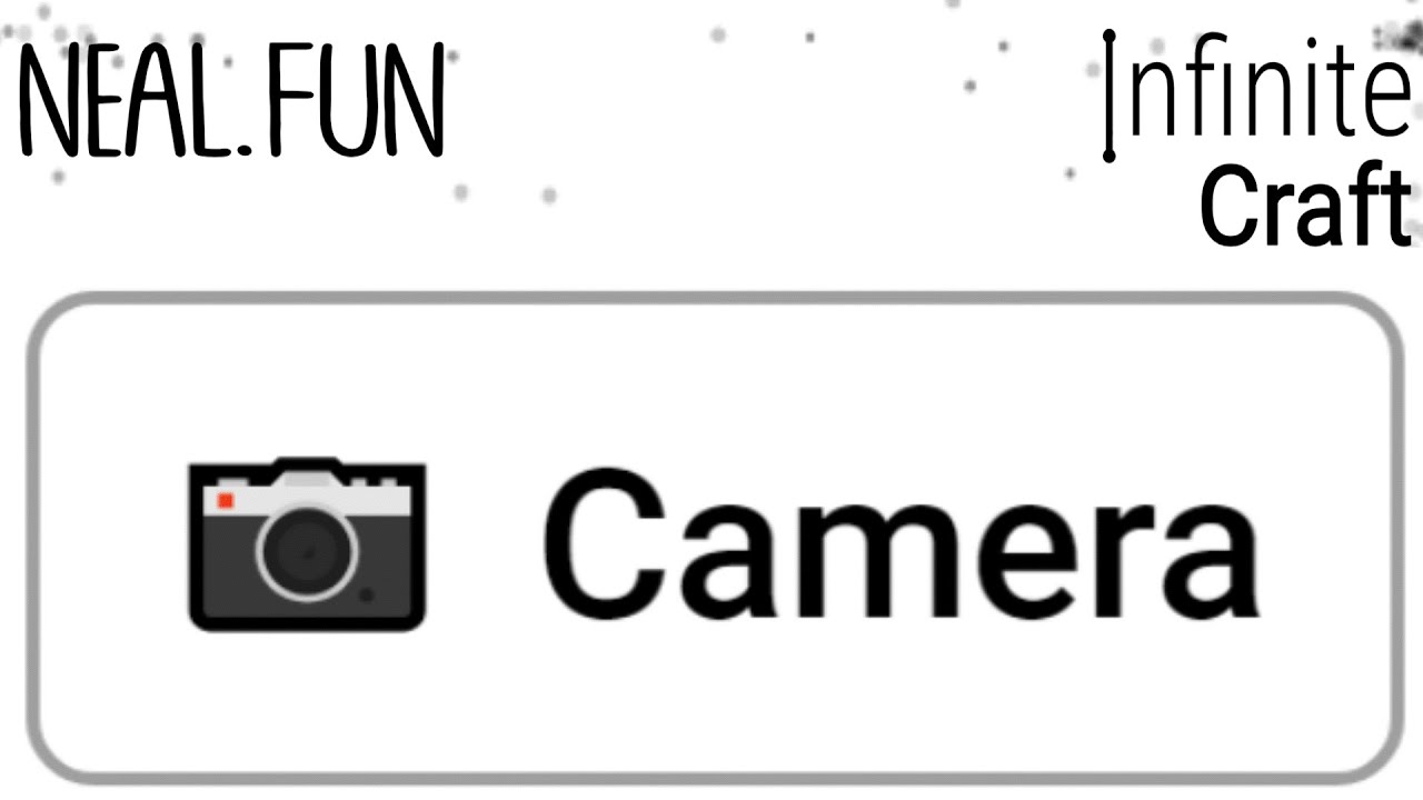 How To Make Camera In Infinite Craft Quickly - YouTube