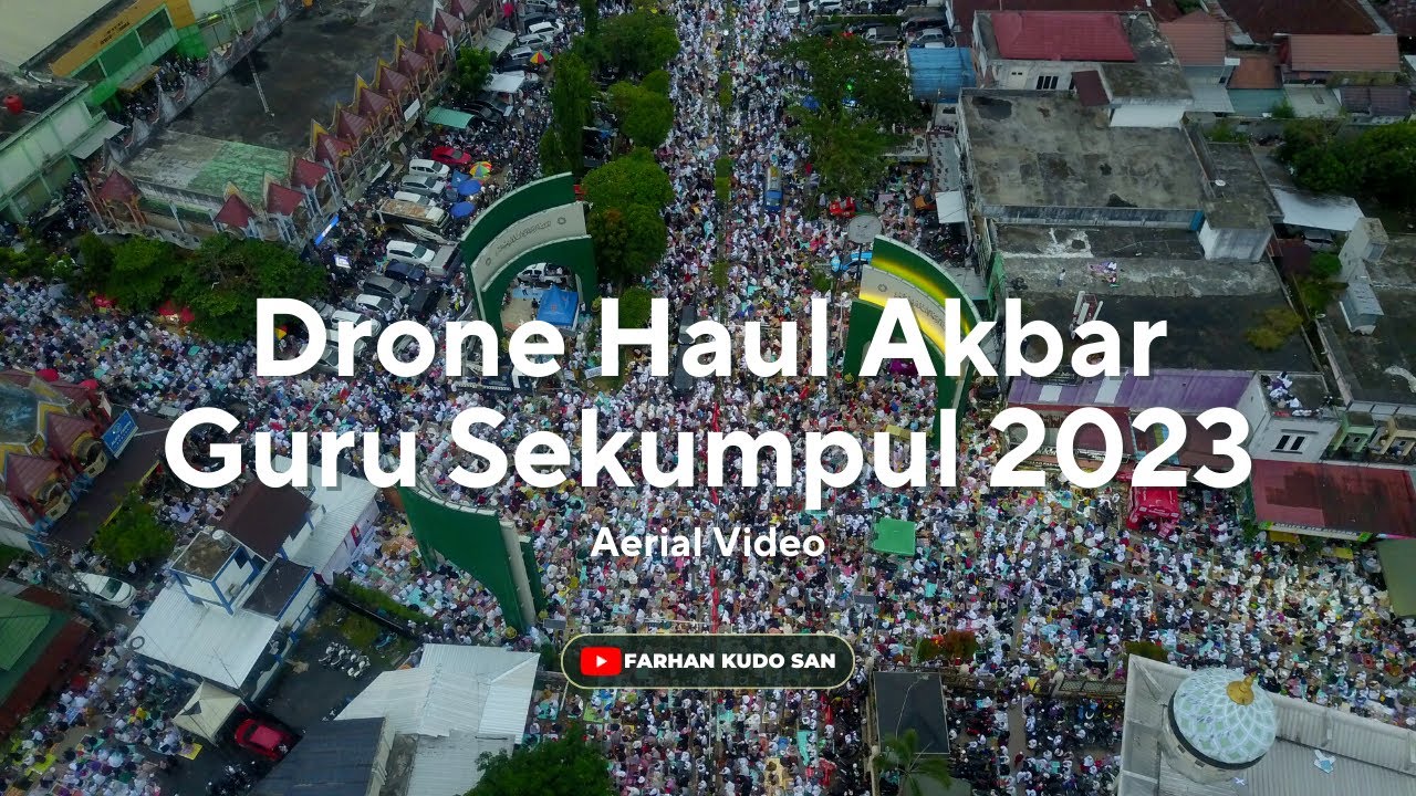 Drone Haul Akbar Guru Sekumpul 2023 - YouTube