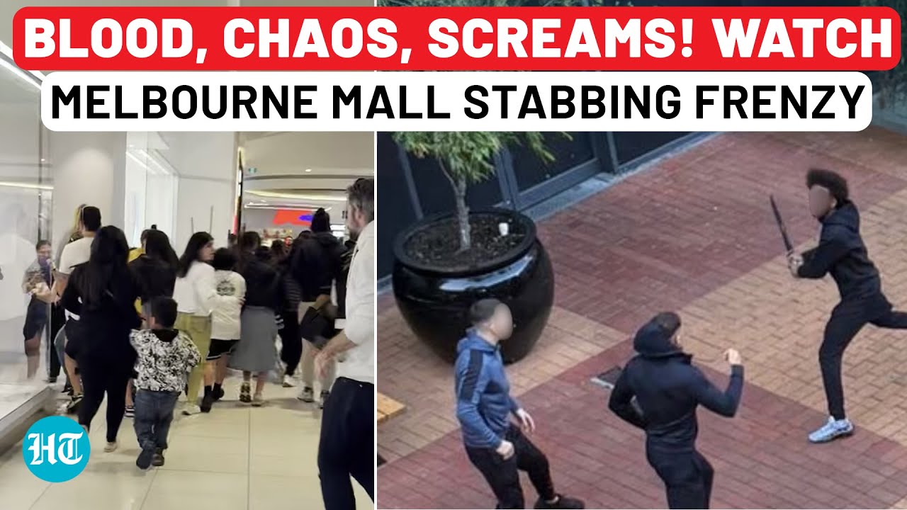 Melbourne Mall Horror: Watch Shoppers Flee in Horror as Gangs Unleash ...