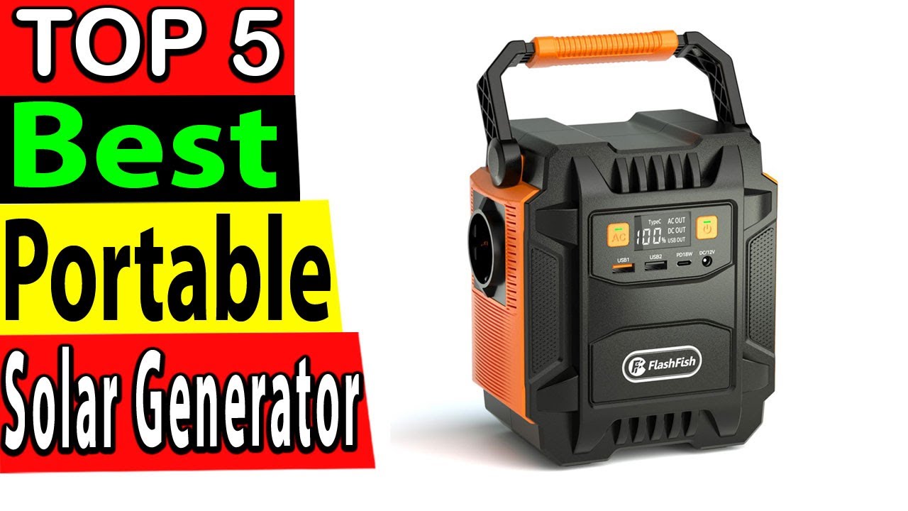 Best Portable Solar Generator On Aliexpress 2024 (TOP 5) - YouTube