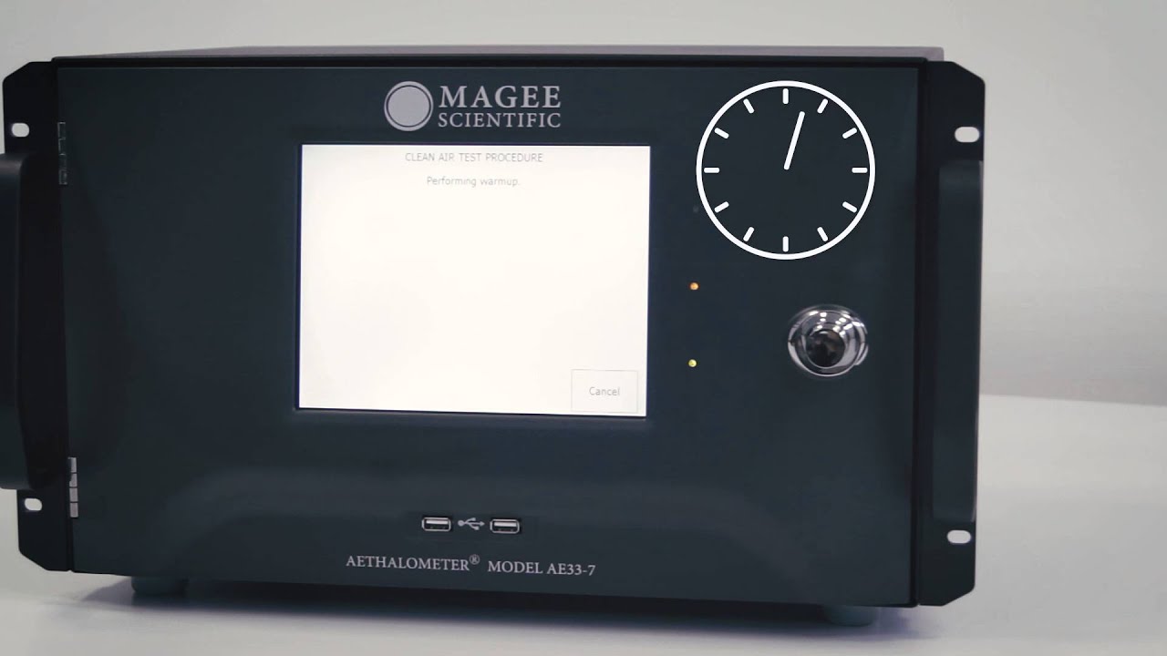 Aerosol Magee Scientific Aethalometer® Model AE33 - Stability and Clean ...