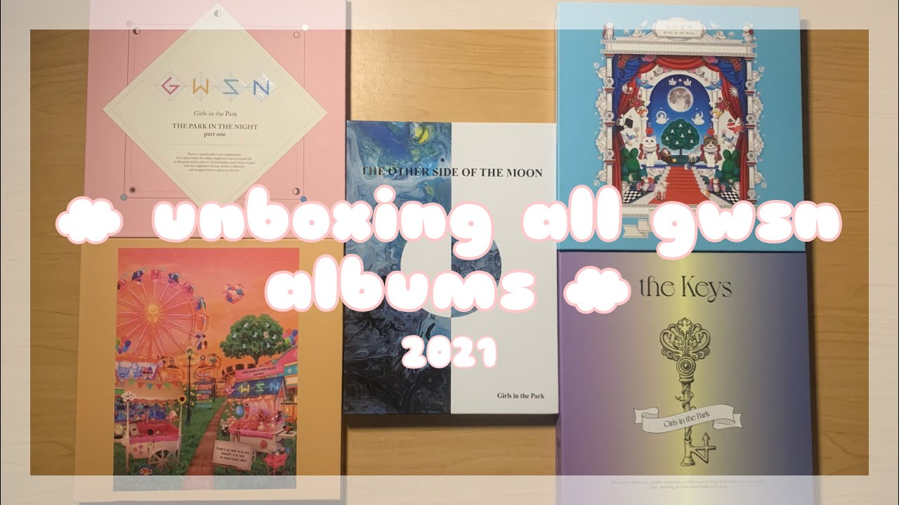 ☁︎︎ unboxing all gwsn albums ! ☁︎︎ (first press/with pobs) - YouTube