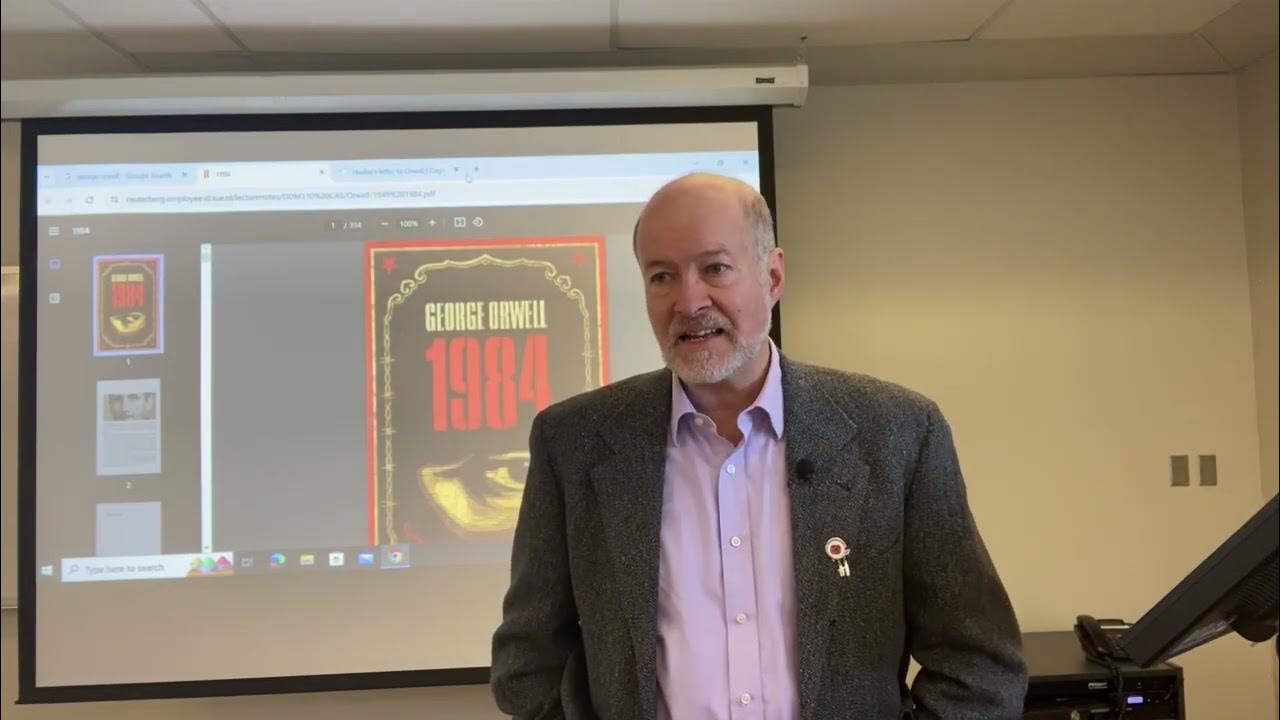 George Orwell, 1984 Introduction - YouTube