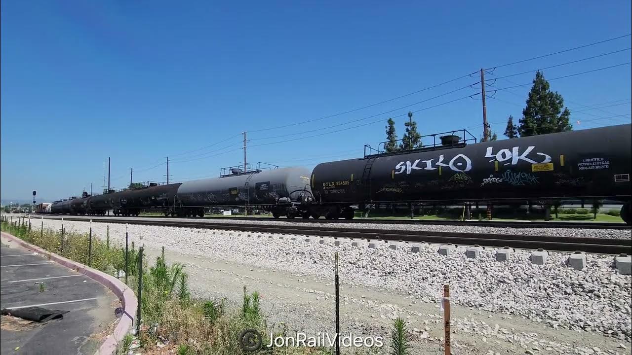 6/15/24 Pre: EB Union Pacific Hauler passes by Puente Hills - YouTube