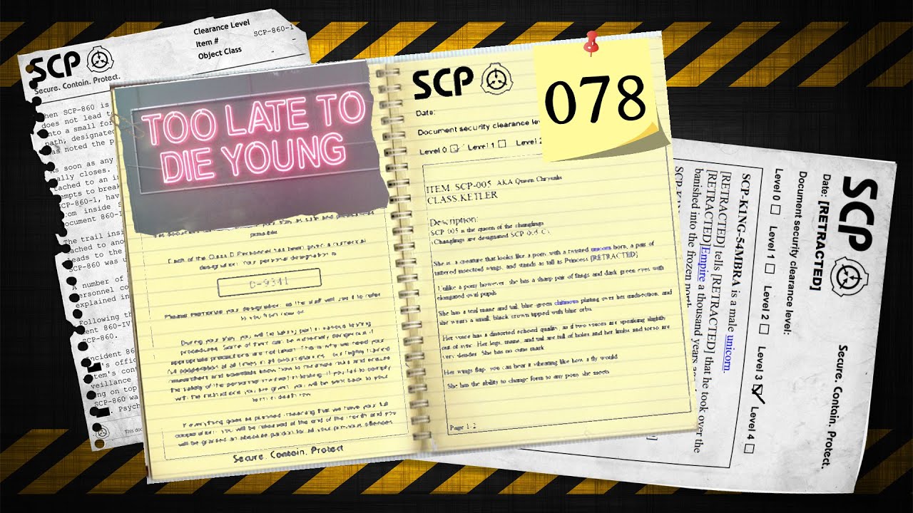 SCP CHRONICLES - Scp-078 w/ Ghostango_IPB - Mortebianca - YouTube