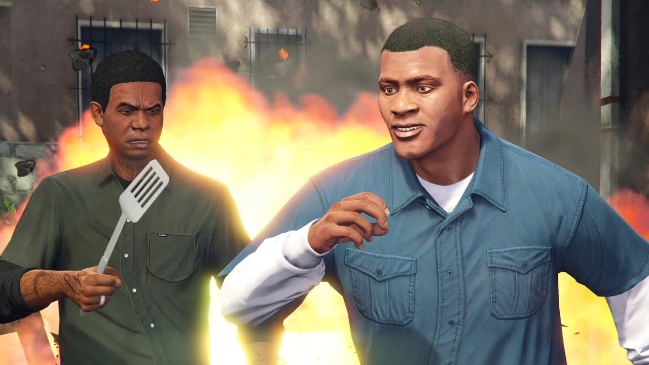 Franklin escapes Lamar's roast - YouTube