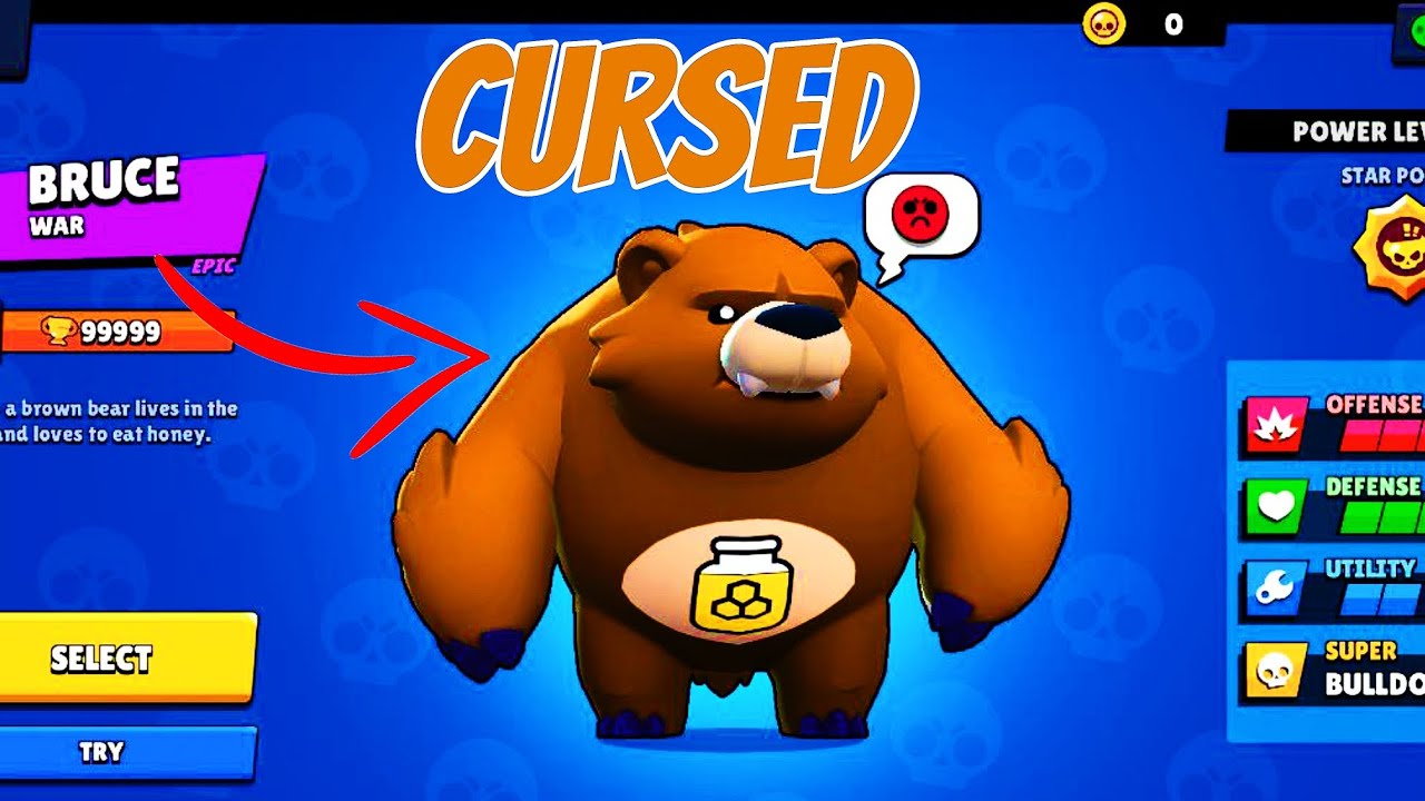 💀Cursed brawl stars⭐ - YouTube
