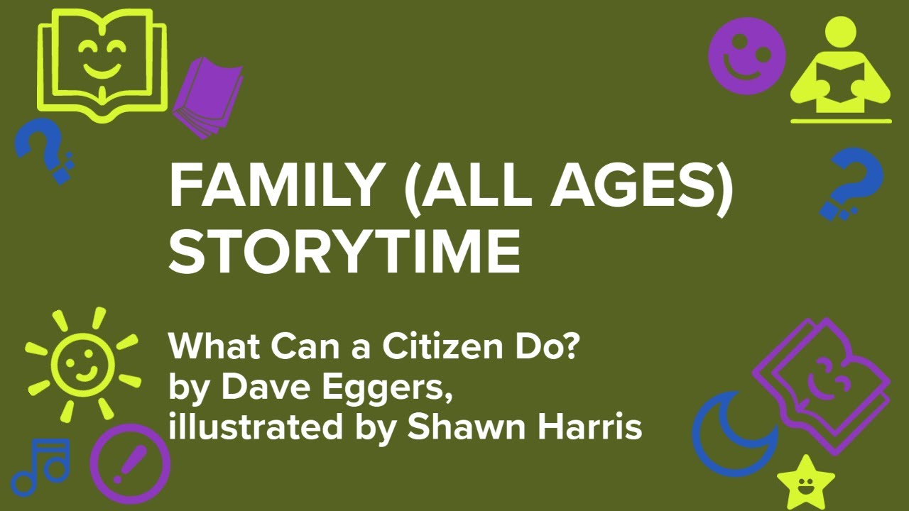 Family (All Ages): What Can a Citizen Do? by Dave Eggers, illustrated ...