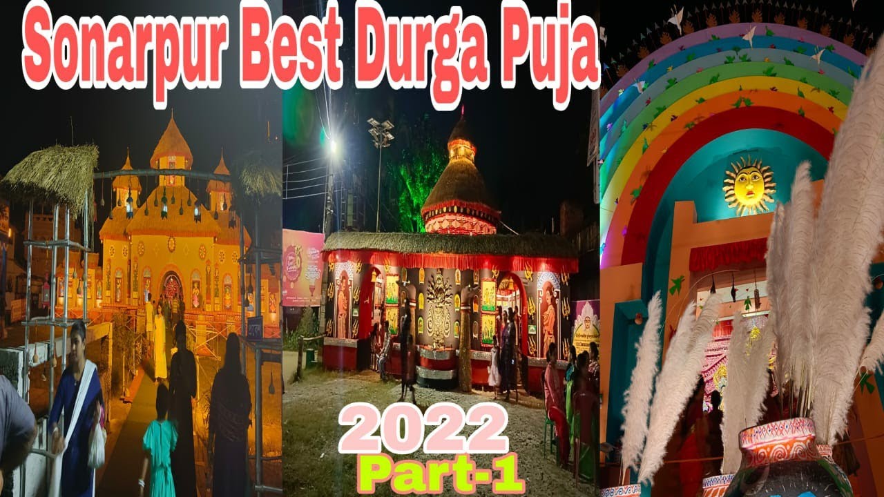 Sonarpur/ghasiyara/poddomodhu Durga puja 2022/Sonarpur Durga Best puja ...