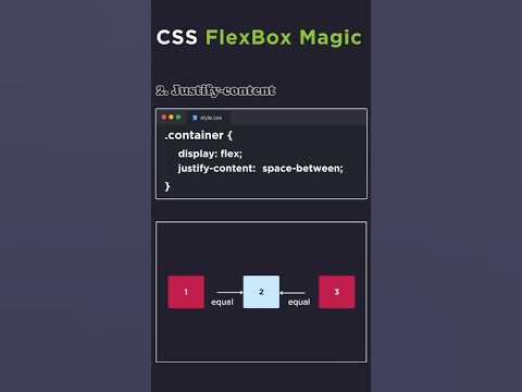 Css flexbox magic #css #webdesign - YouTube