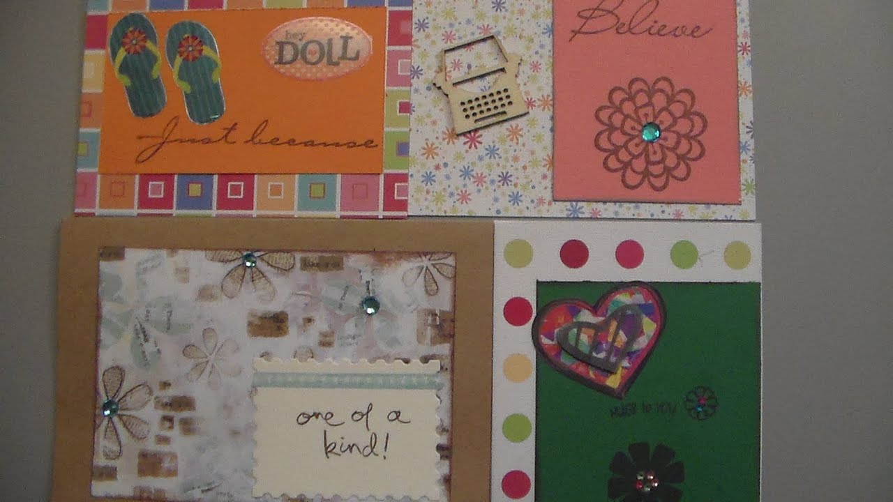 DIY - Card Making!!!! - YouTube